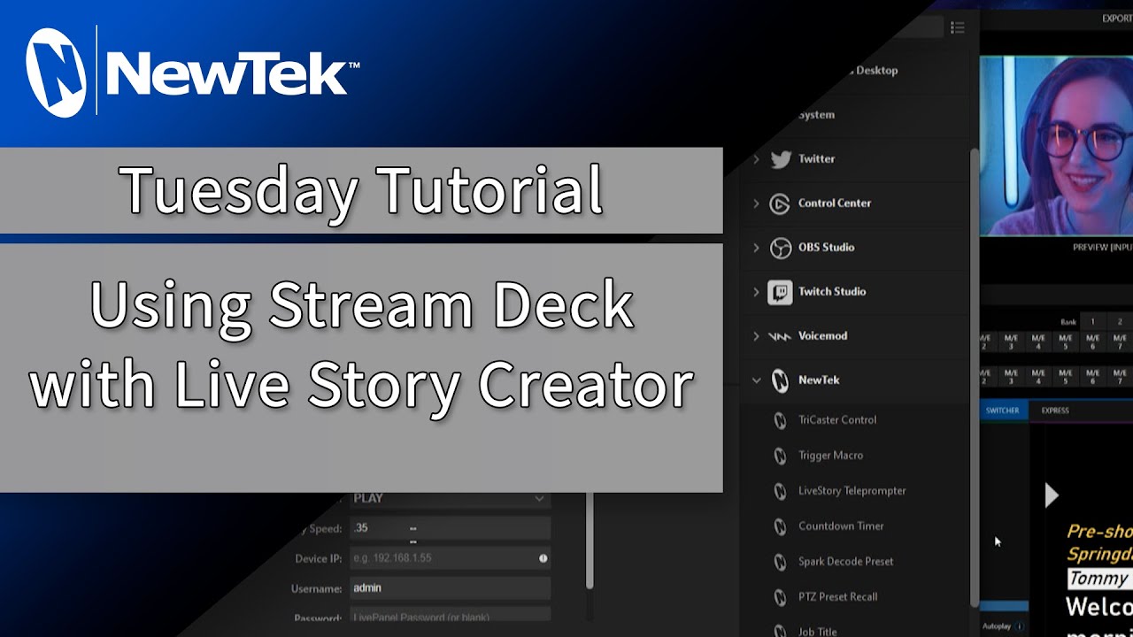 Tuesday Tutorial : Using StreamDeck with Live Story Creator - YouTube