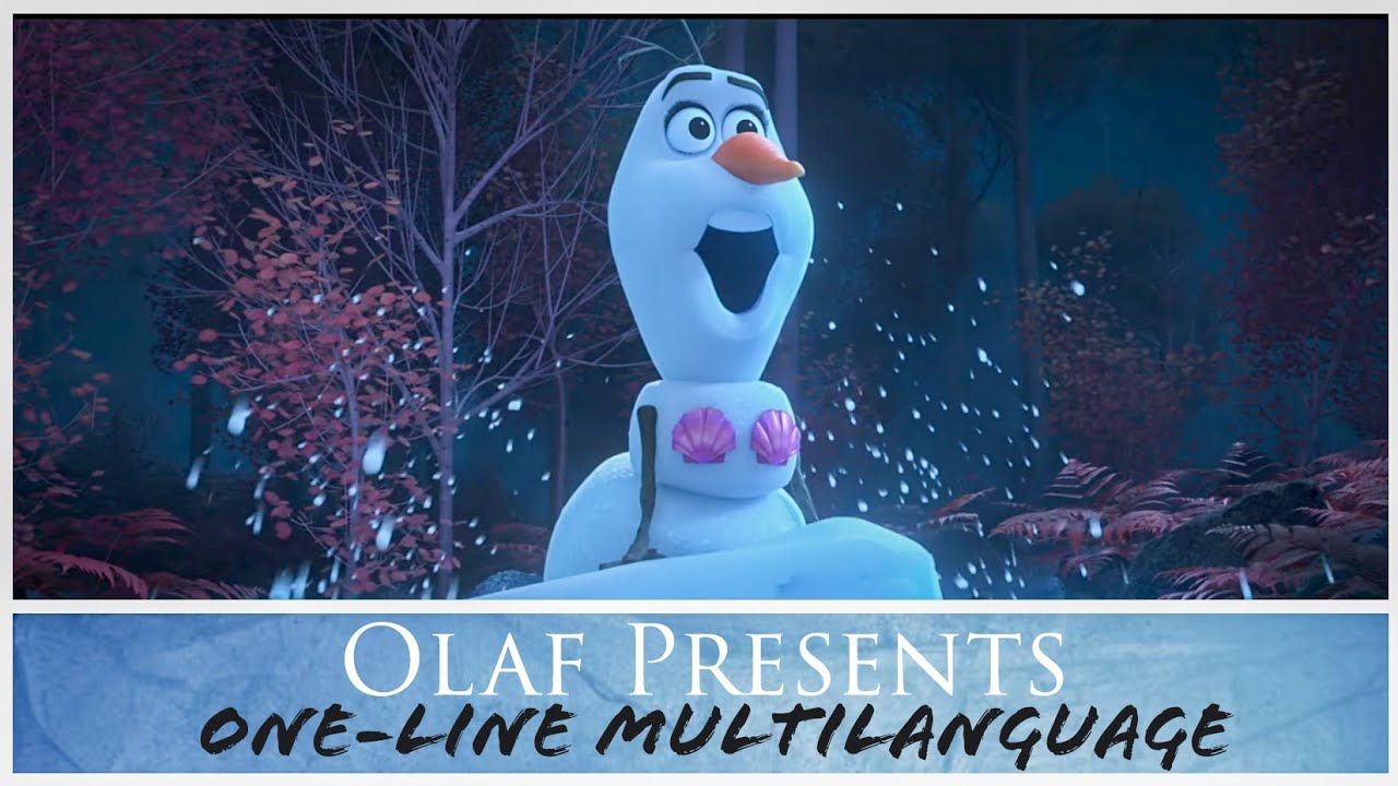 Olaf Presents - Trailer (One-line Multilanguage) | 10 languages - YouTube
