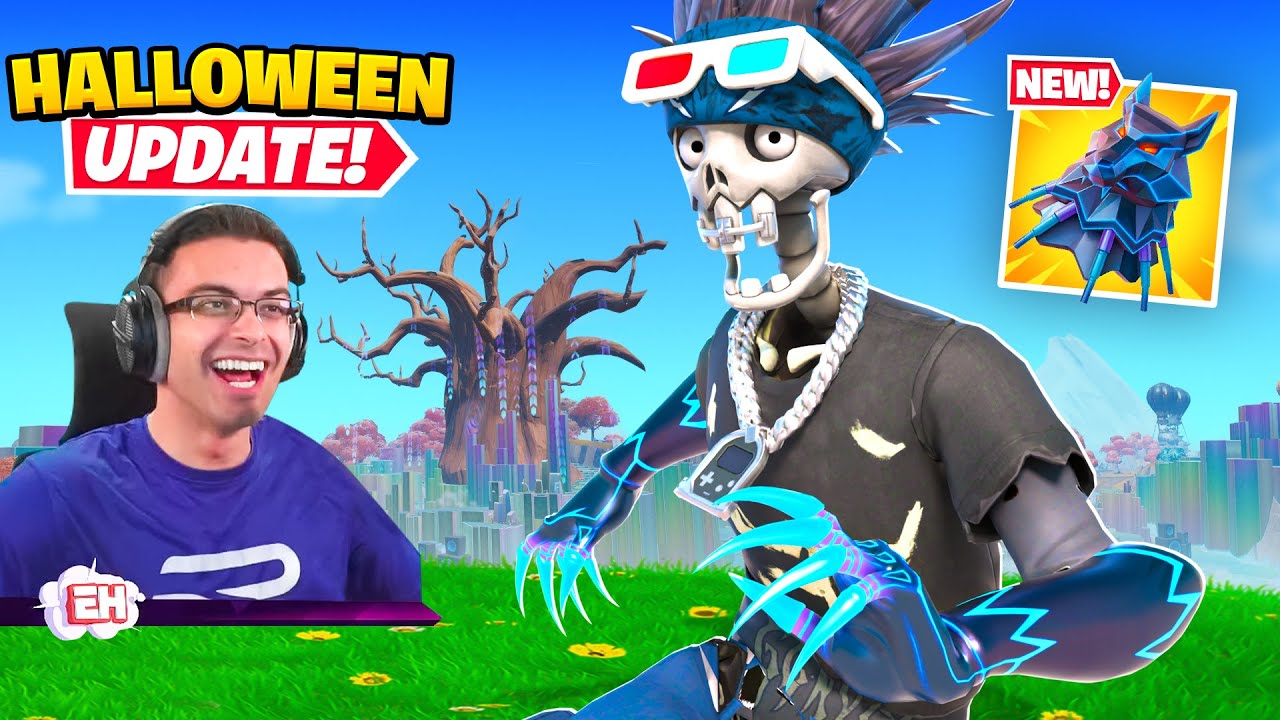 Nick Eh 30 reacts to Halloween Update in Fortnite! (2022) - YouTube