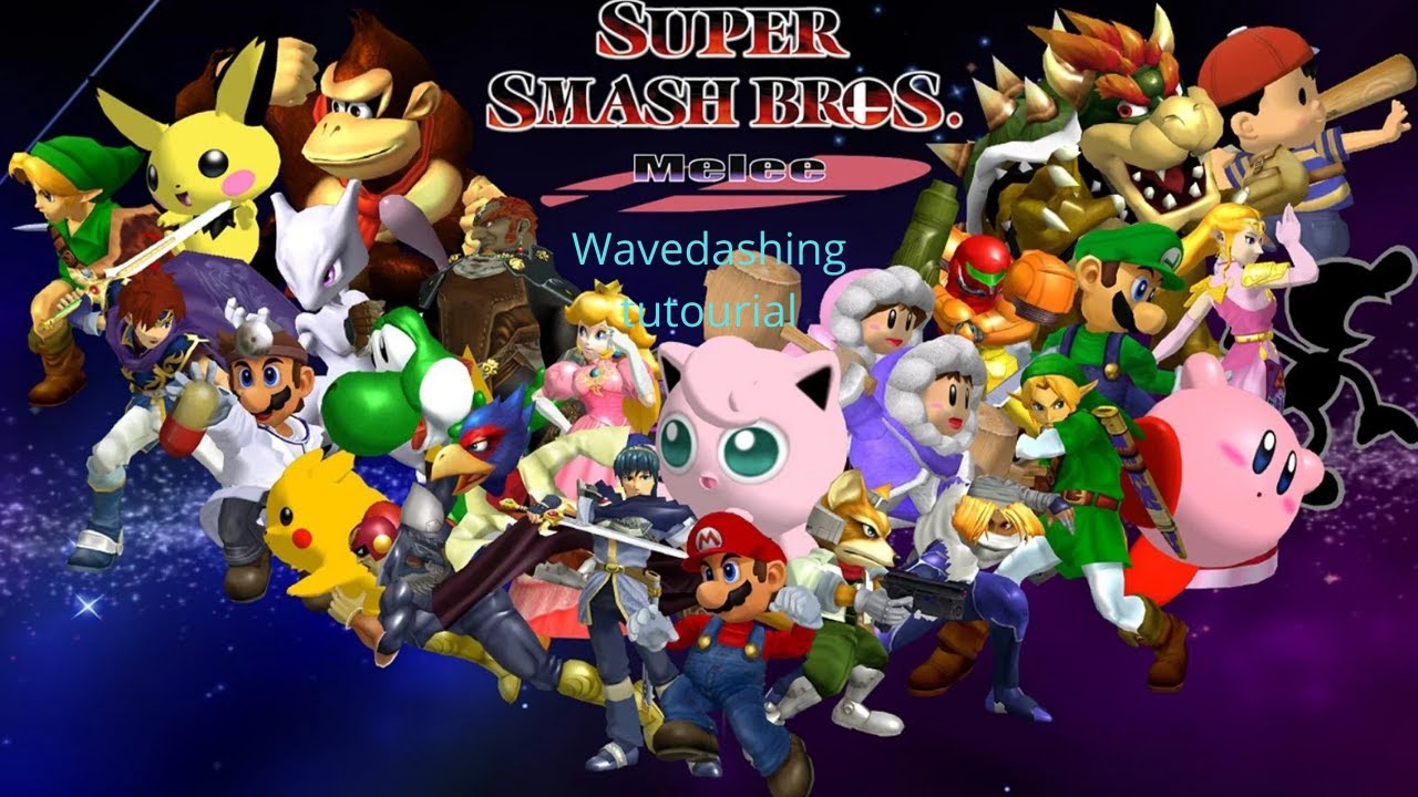Super Smash Bros Melee Wavedashing tutorial. - YouTube
