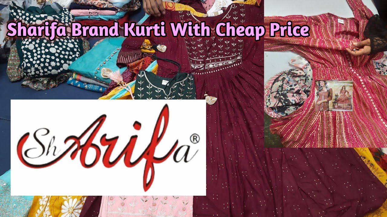 Sharifa brand kurti | Branded kurtis | sharifa brand kurtis photos with ...