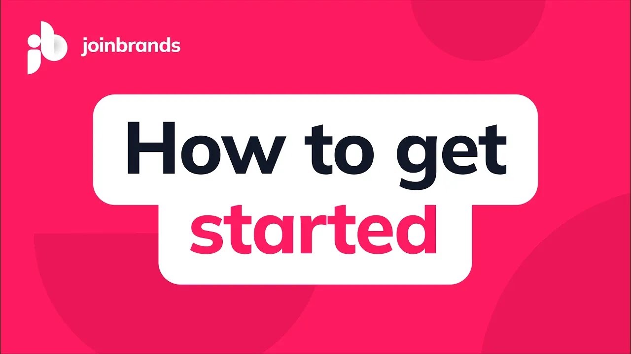 Getting Started with Join Brands 👍 - YouTube
