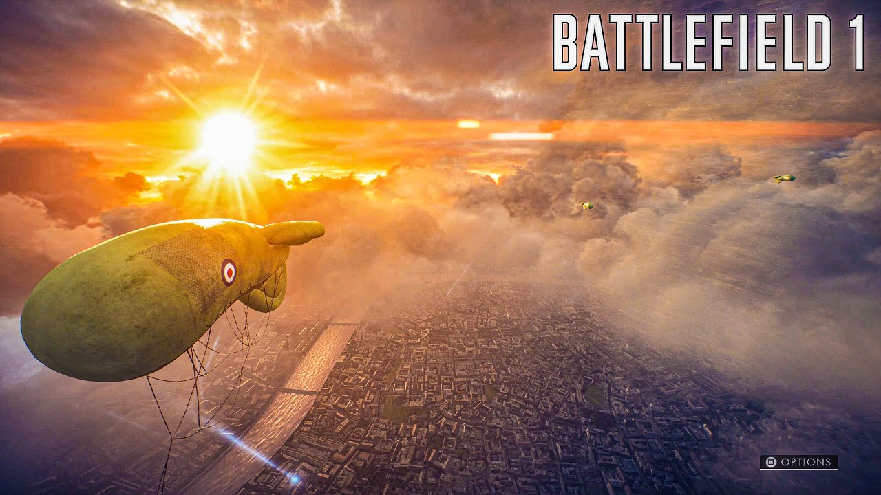 Battlefield 1 | 20. Knights Of The Sky | BF1 OST 🎵 + Ambience scenery ...