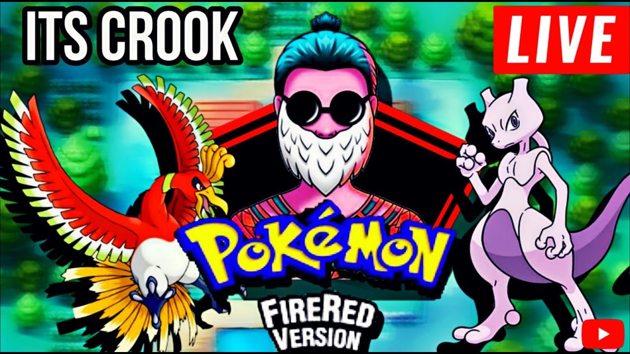 Playing POKEMON FIRE RED FOR THE FIRST TIME || Its Crook || Pokemon ...