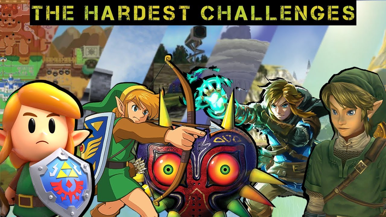 These Are The HARDEST Challenges in The Legend of Zelda Games - YouTube