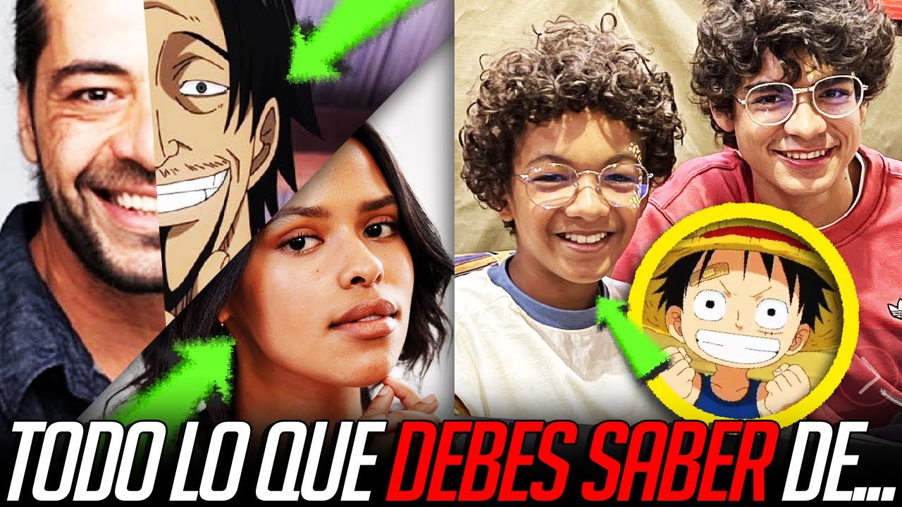 los 5 NUEVOS ACTORES de ONE PIECE 😱 LUFFY CHIQUITO, SHAM,... 💖 ONE ...