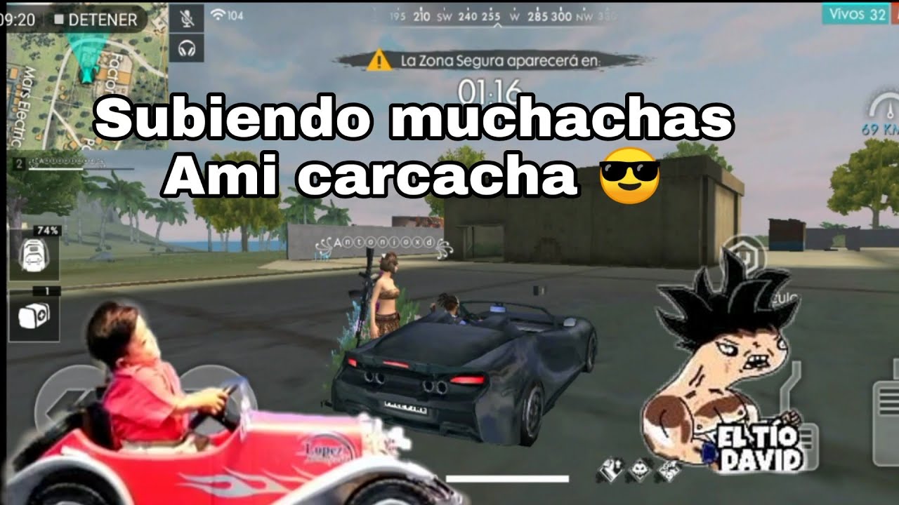 Subiendo Muchachas a mi carcacha en Free Fire 😎 - YouTube