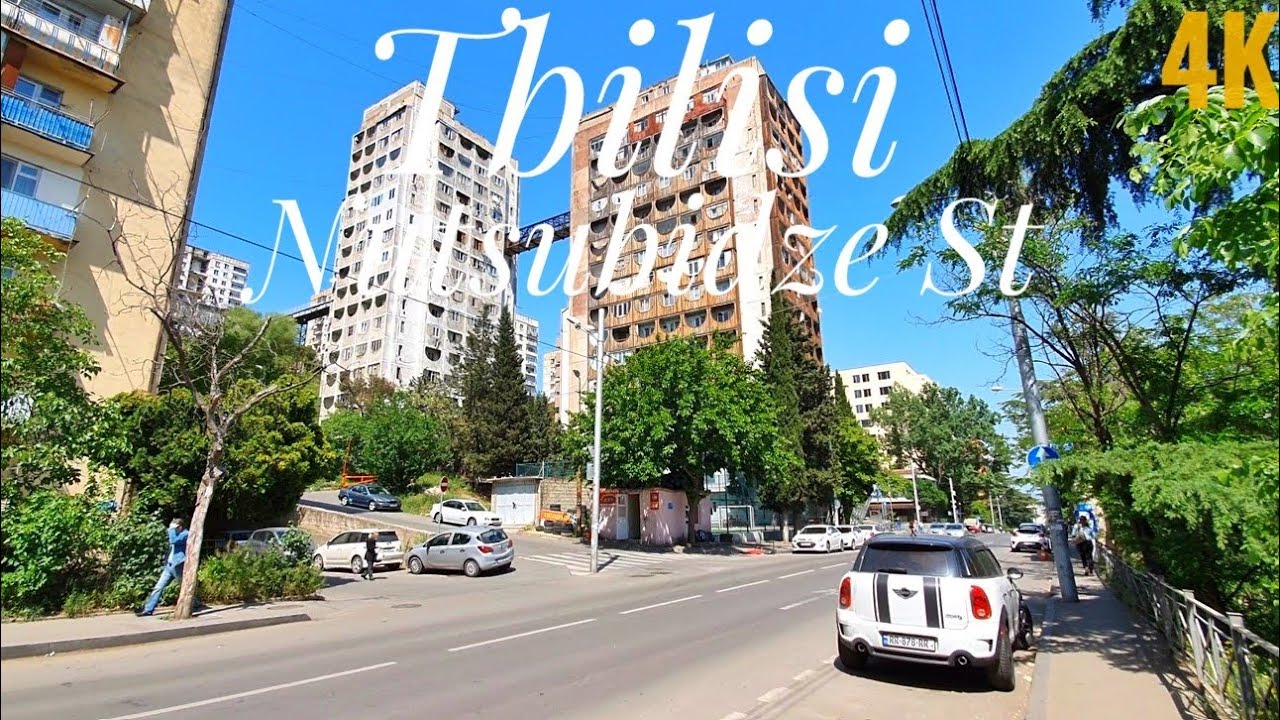 【4K】Walking in Georgia, Tbilisi / Shalva Nutsubidze St - YouTube