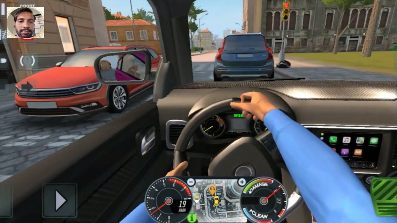 Taxi Sim 2020 - Blue Car Mercedes - Car Games 3D Android iOS Gameplay ...