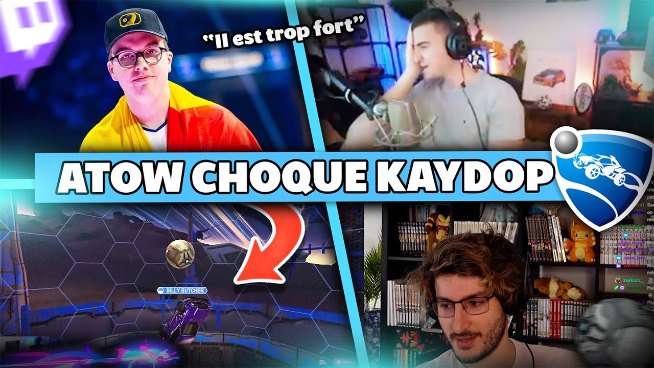 KC ATOW CHOQUE KAYDOP AVEC CE PSYCHO - Best of Rocket League FR #456 ...