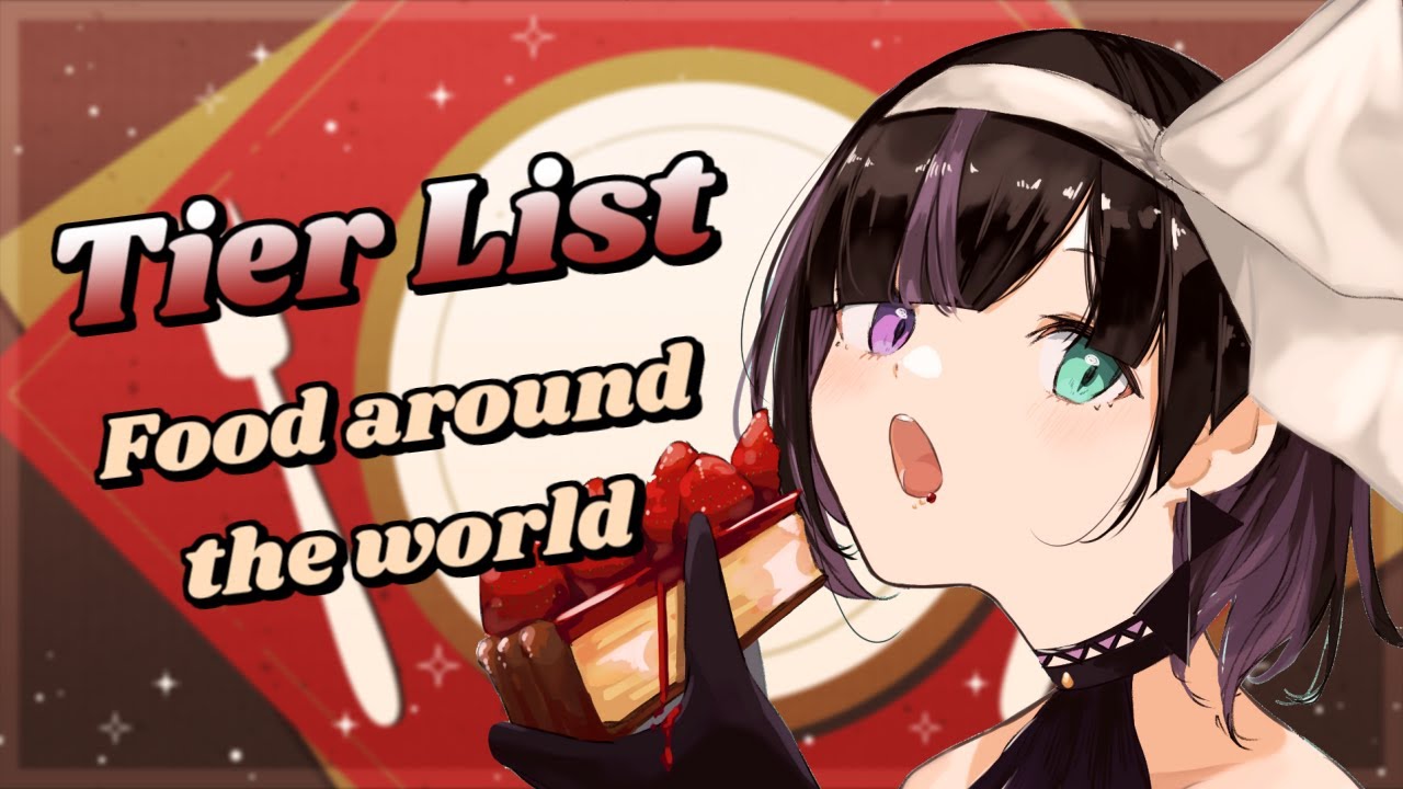 【Tier List】Create a Tier list with various foods from around the world ...