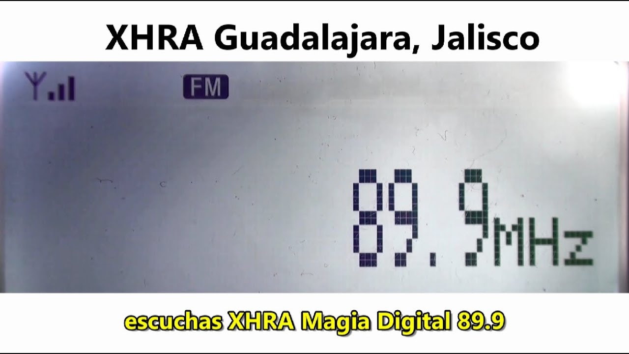 aircheck 89.9 XHRA - Guadalajara, Jalisco - YouTube