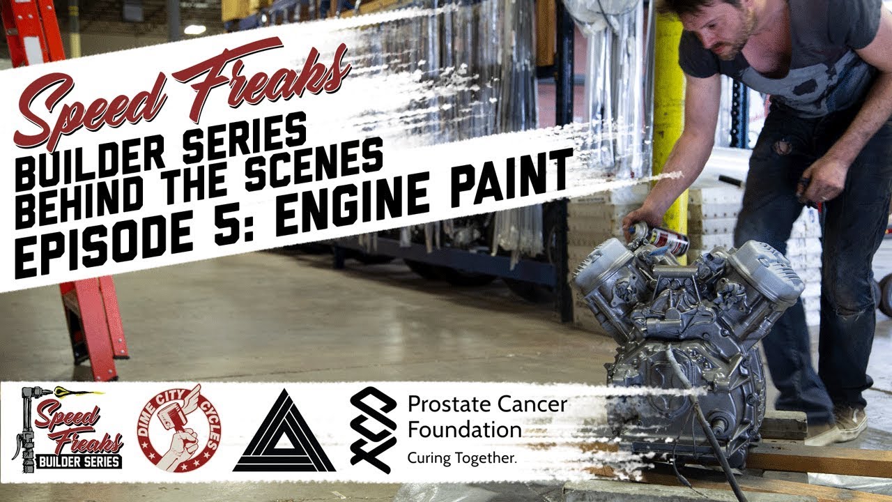 Refinish & Paint Engine - Enter to Win Honda CX500 Build Part 5 'Speed ...