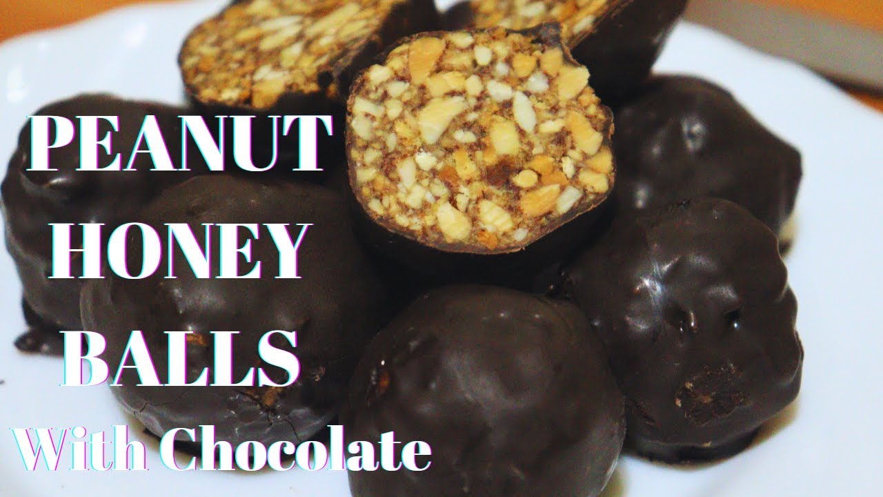 4-Ingredient Peanut Ball Recipe| Easy Groundnut Snack Recipe with Honey ...
