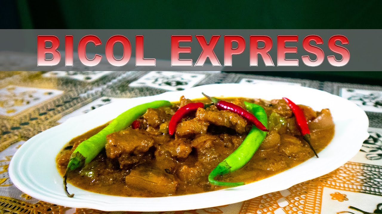 BICOL EXPRESS ang Anghang Creamy Sarap - YouTube