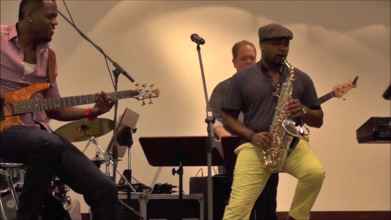 Julian Vaughn and Marcus Anderson at 5. Augsburg Smooth Jazz Festival ...