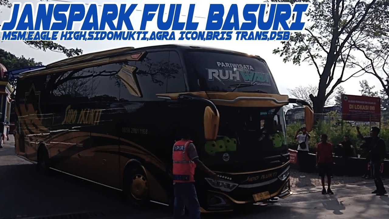 JANSPARK FULL BASURI|Hunting bus di janspark - YouTube