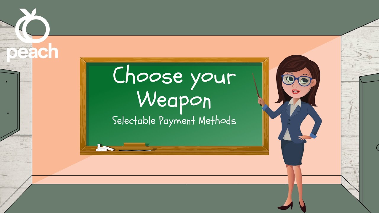 Now available Selectable payment Methods in Peach Inventory Software - YouTube