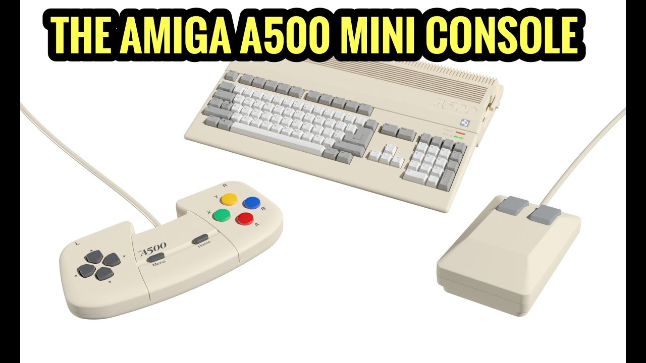 THE AMIGA A500 MINI CONSOLE - YouTube