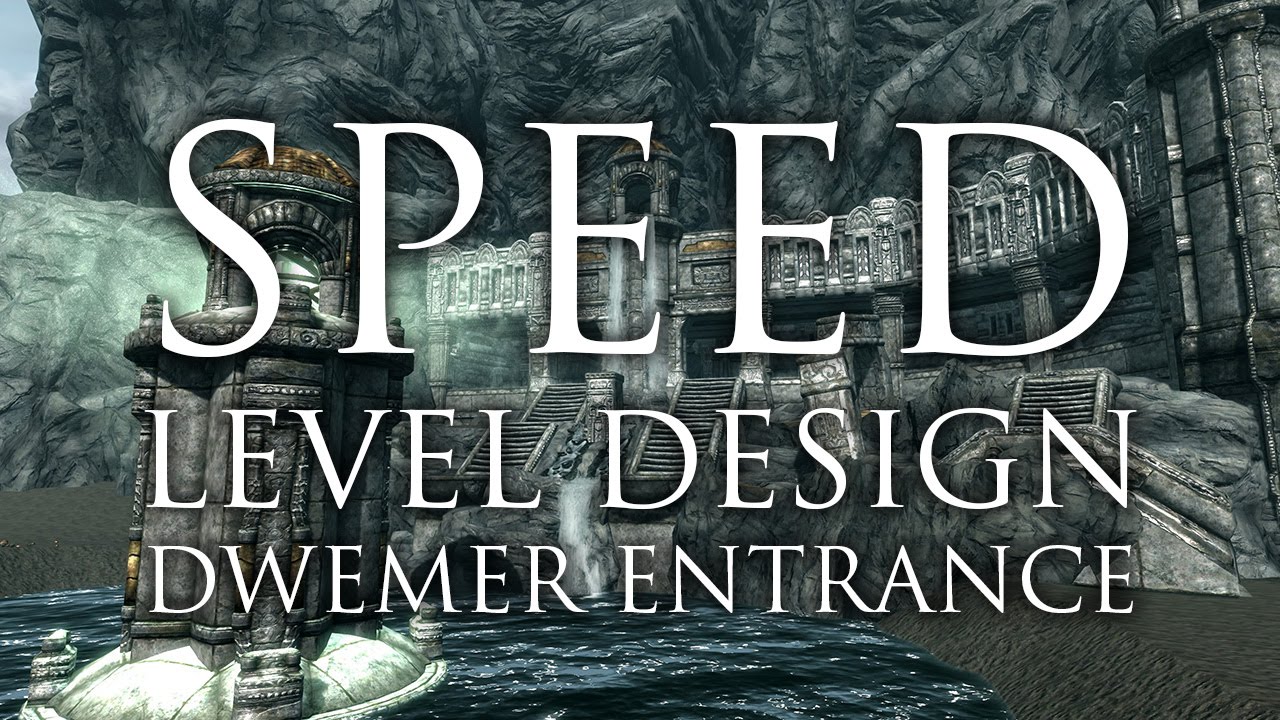 Speed Level Design - WIP Layout for Dwemer Dungeon Entrance (twitch.tv ...