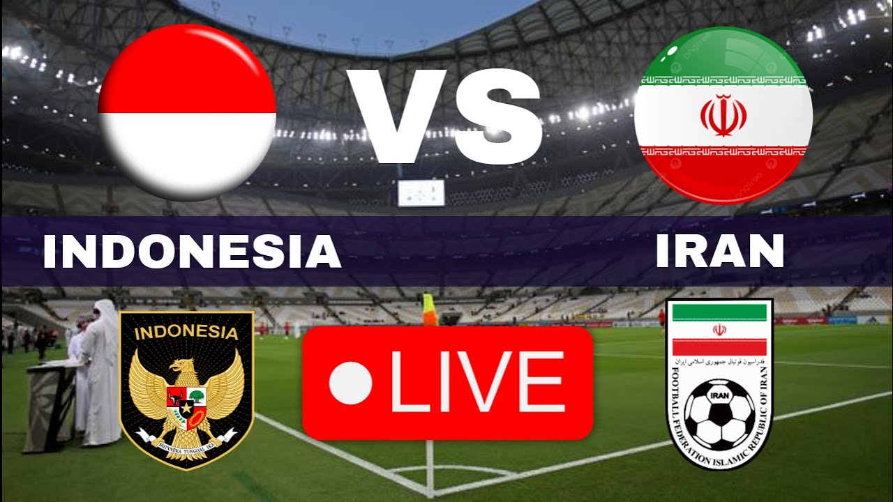 🔴Sengit! Indonesia vs Iran - YouTube