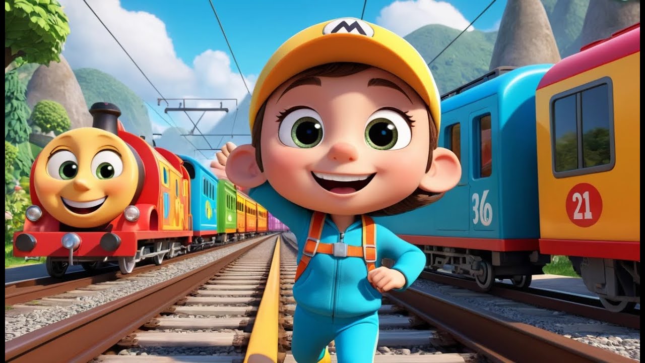 Toy Train Song – Which Color Wins the Toy Race | Fun Racing Song for ...