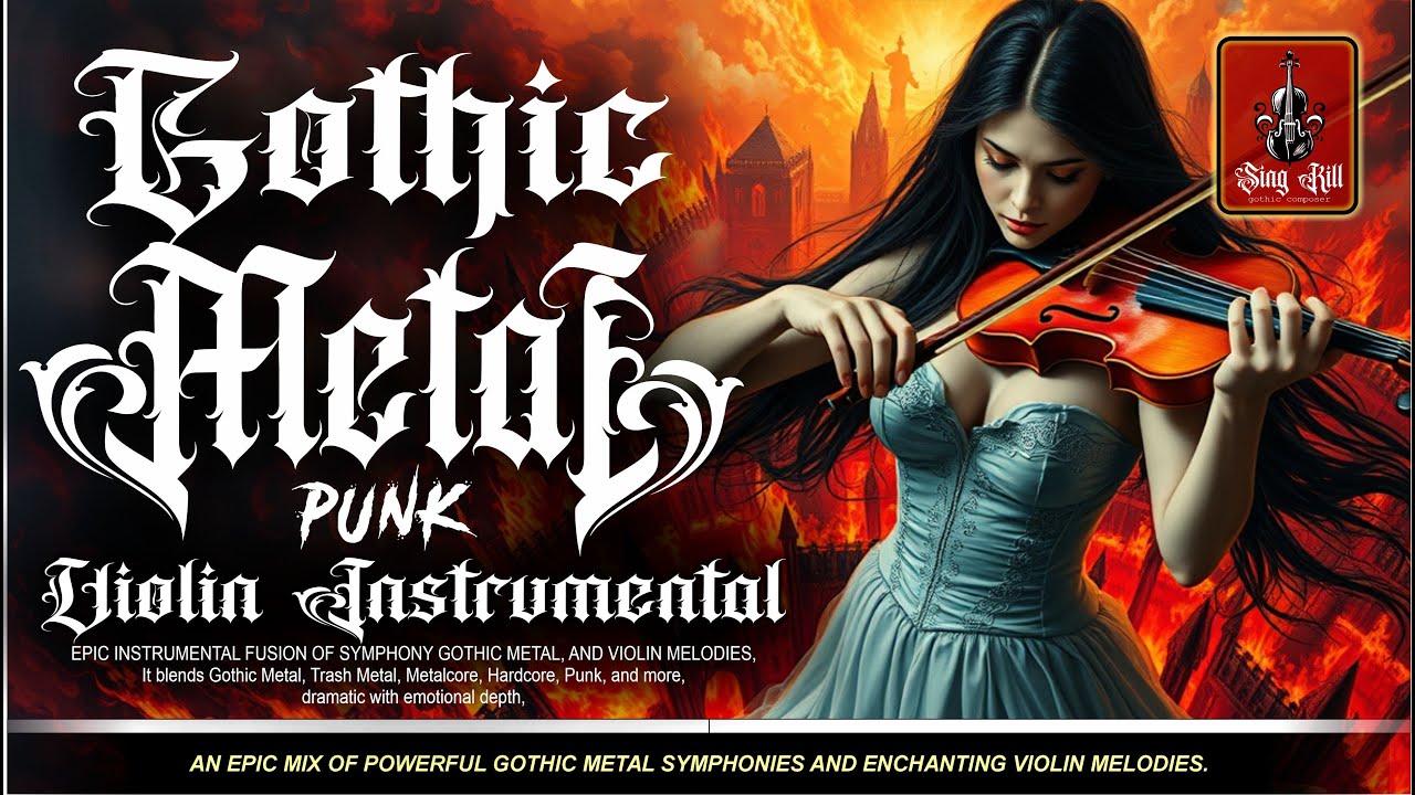 GOTHIC METAL X VIOLIN INSTRUMENTAL PUNK 🎻⚡🎸 (ANIME EDITION) - YouTube