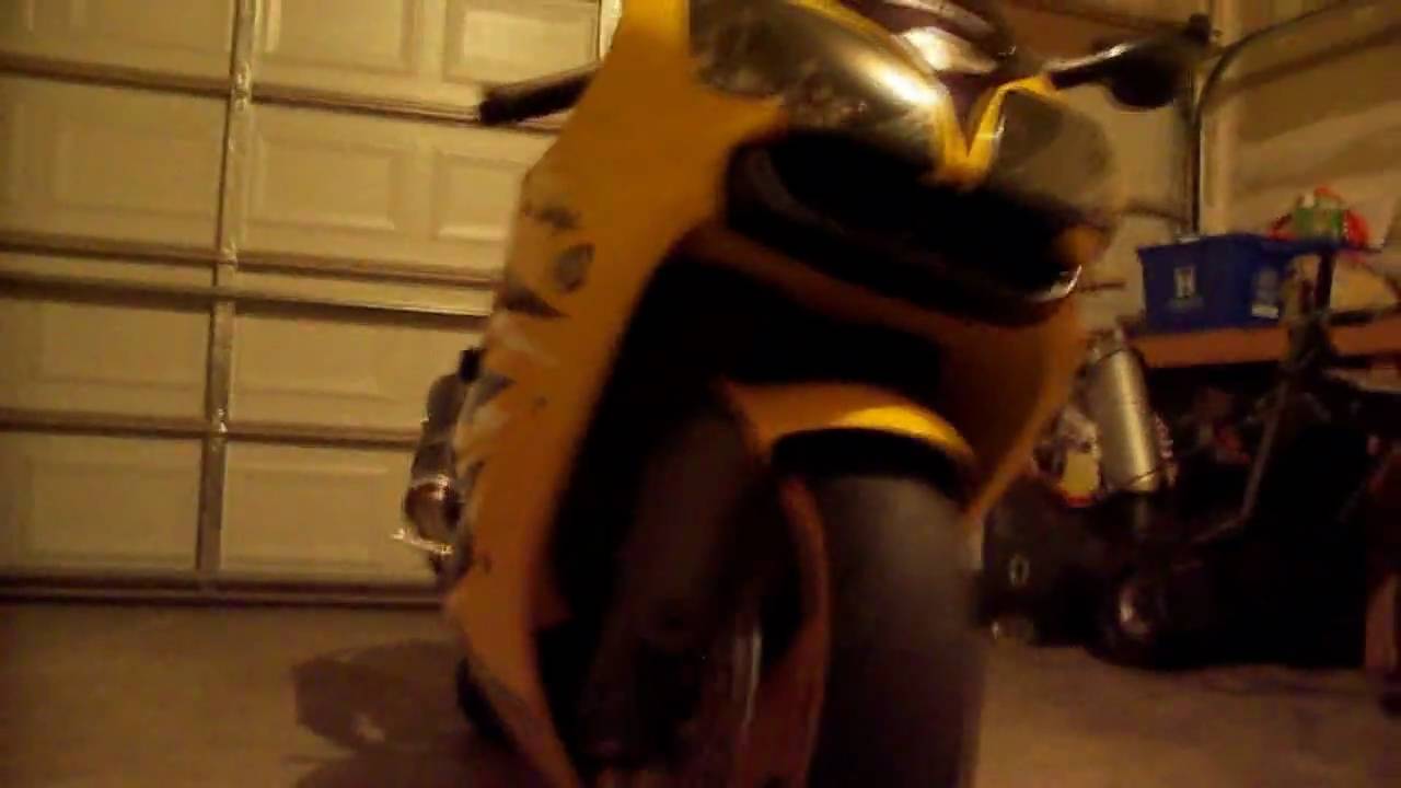 2001 Ninja ZX-6R /w custom L.E.D lighting - YouTube