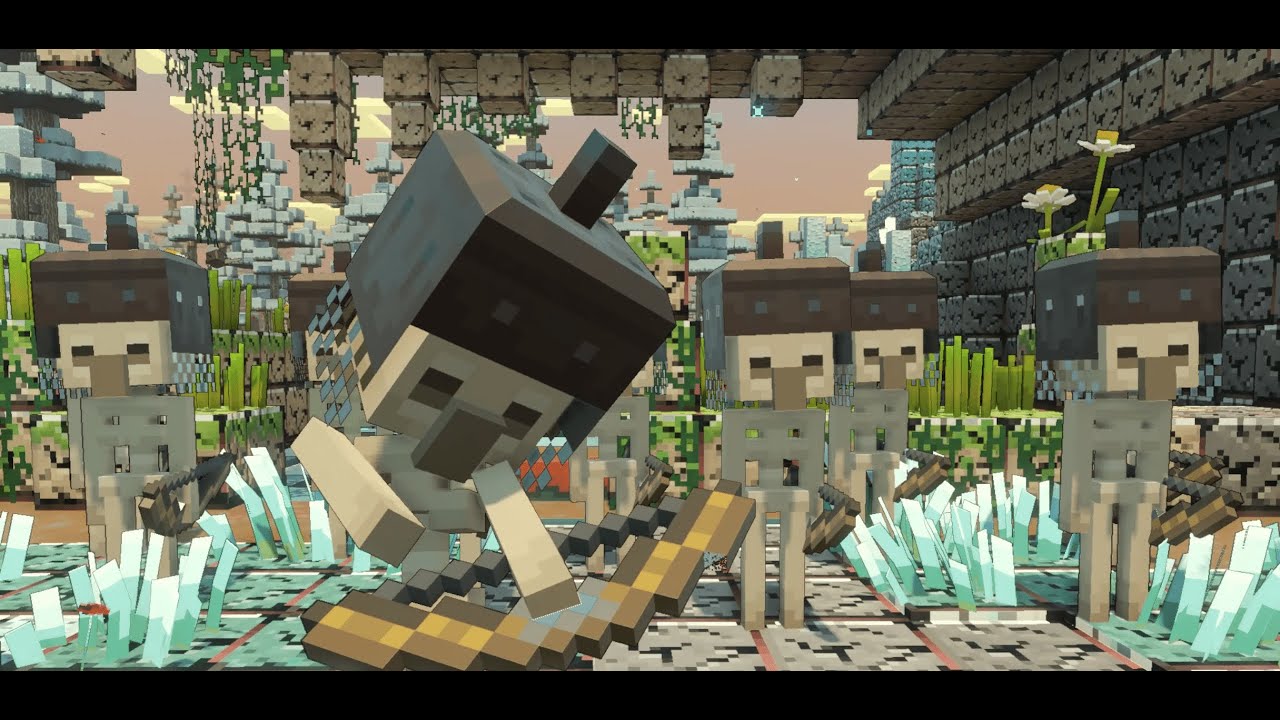 Skeleton Homestead Minecraft Legends - YouTube