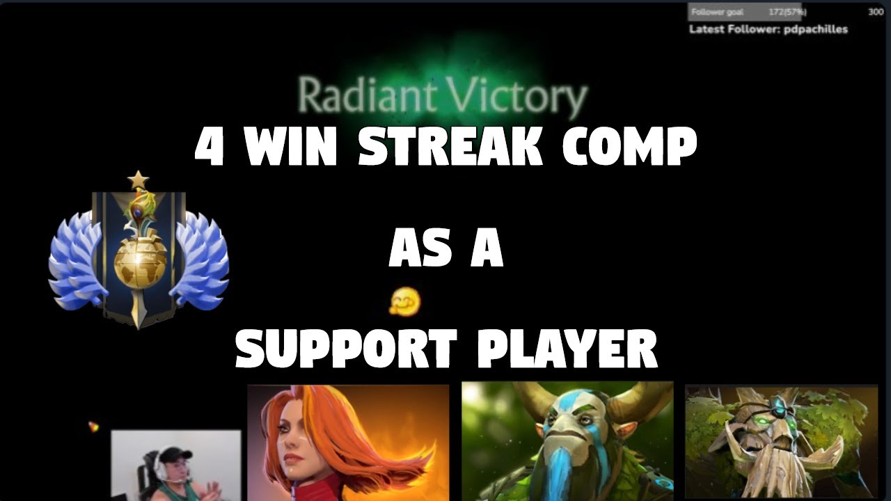 4 Game Win Streak as a Support player in Divine Rank Compilation - Dota ...