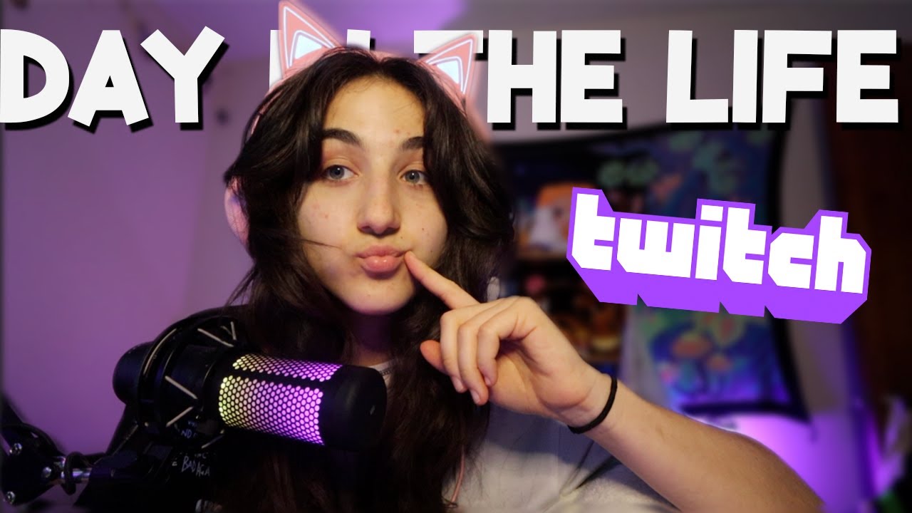A Realistic Day in the Life of a Girl Twitch Streamer and full time ...