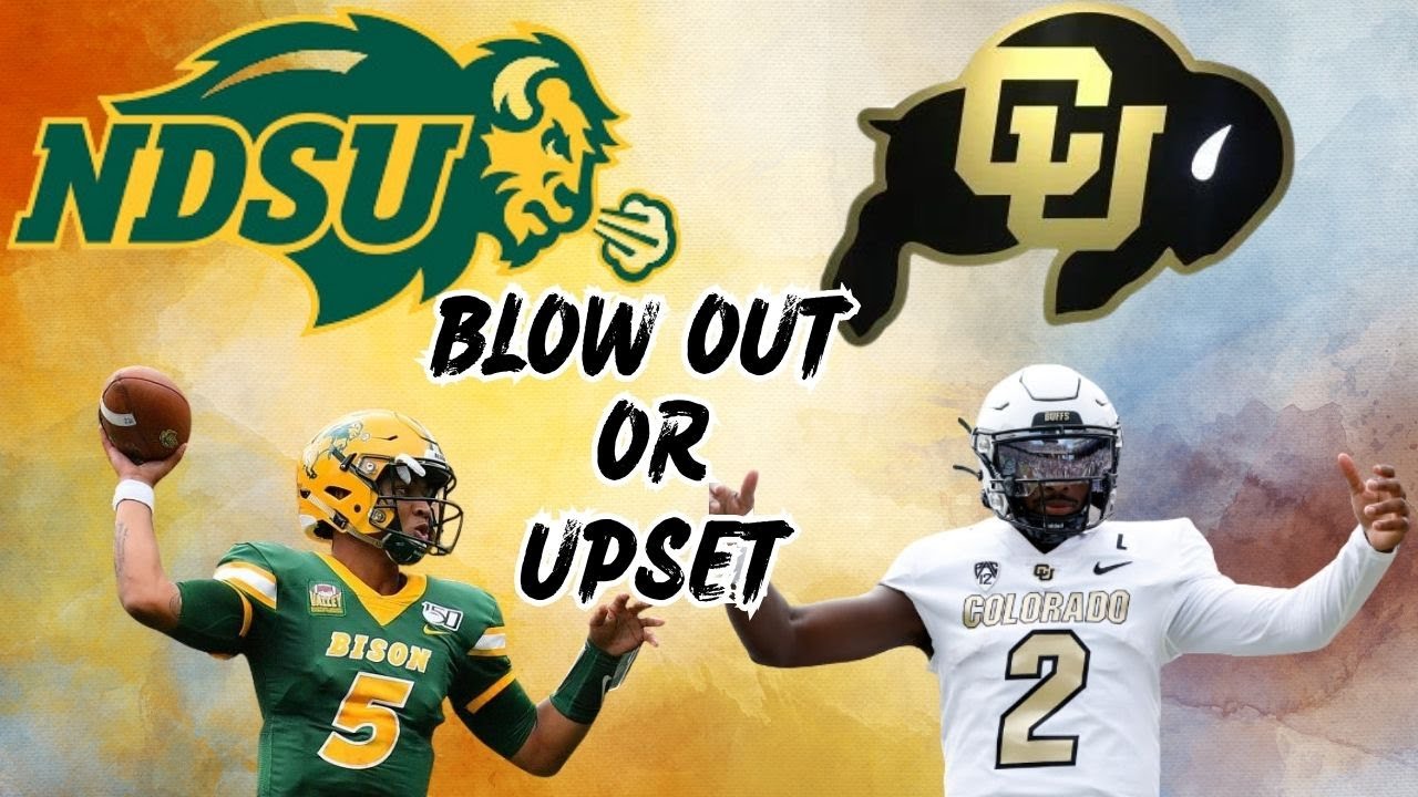🚨Colorado VS NDSU 🏈 Blow Out Or An Upset? Can CU Run The Ball And ...