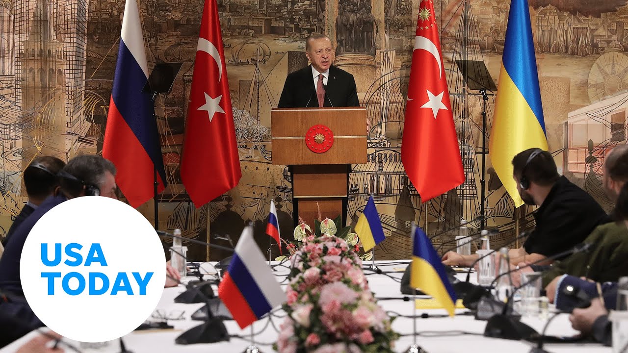 Ukrainian and Russian delegates begin peace talks in Turkey | USA TODAY ...