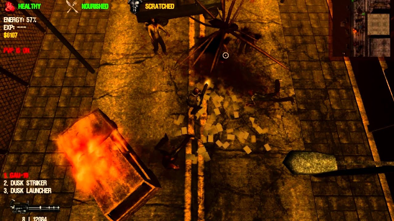 DEAD FRONTIER -killing some bosses - YouTube