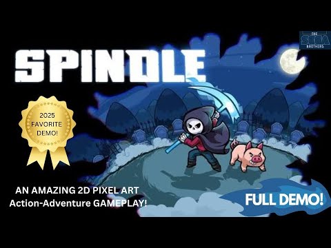 SPINDLE | A Old School Action Adventure Gameplay about DEATH - Full ...