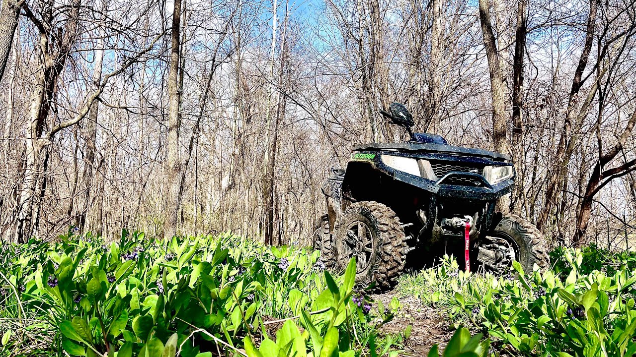 Spring ATV ride - YouTube