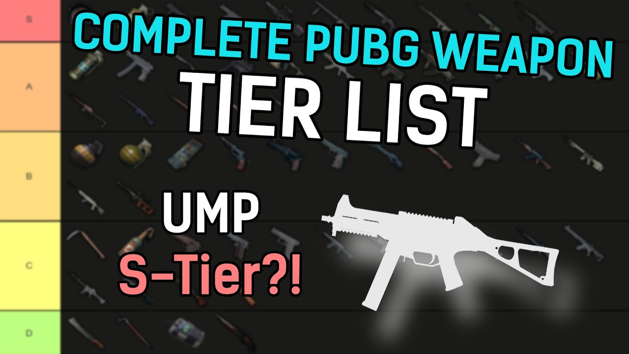 PUBG Weapon Tier List October 2021 YouTube pubg-weapon-tier-list-october-2021-youtube