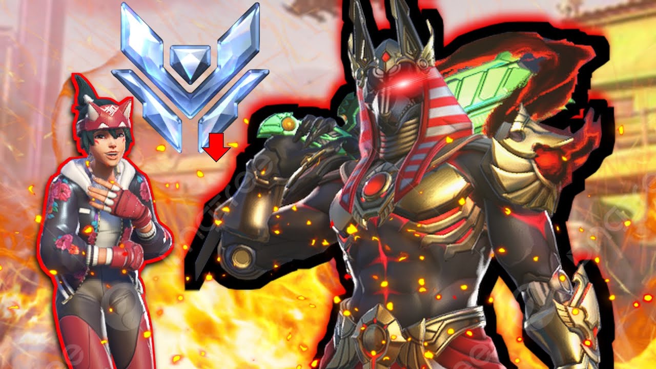 Deranking From Diamond 3 to Plat 1 - Overwatch 2 Competitive - YouTube