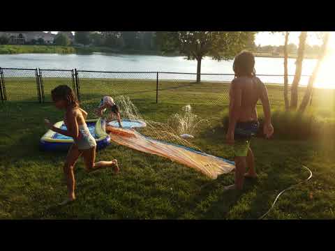 Summer backyard fun - YouTube