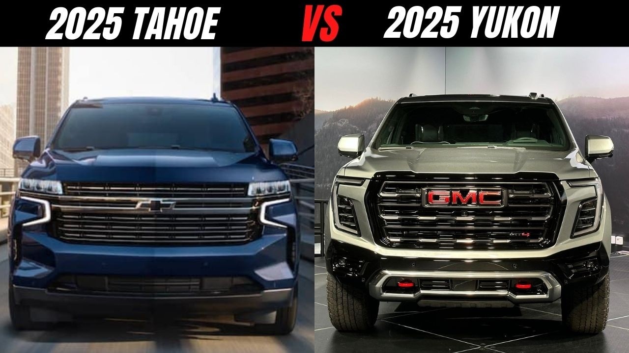 2025 GMC Yukon vs. 2025 Chevrolet Tahoe: Which Full-Size SUV Should You ...