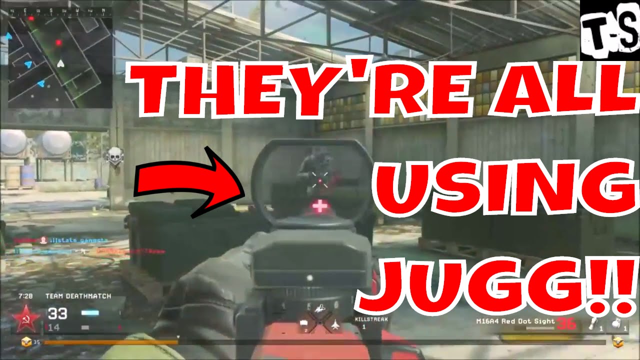 THEY'RE ALL USING JUGGERNAUT! COD 4 REMASTERED GAMPLAY - YouTube