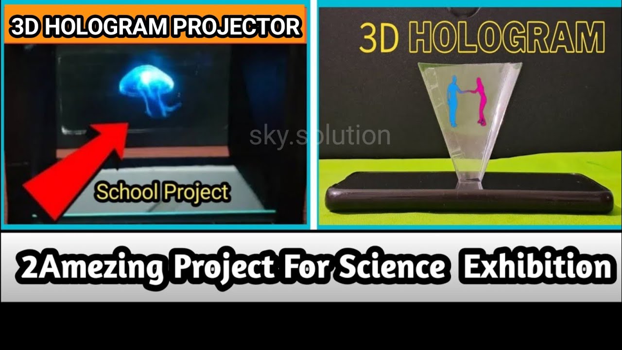 2Amezing cardboard things // Cardboard 3D Hologram,Transparent plastic ...