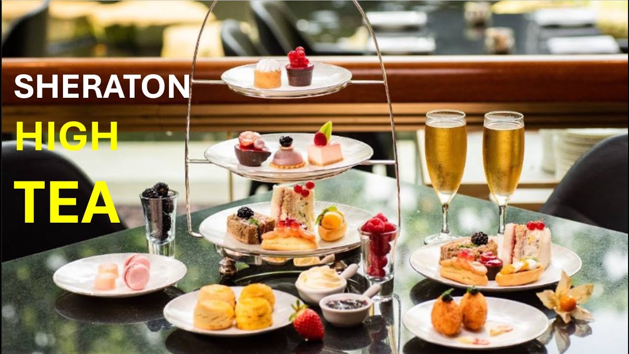 Afternoon High Tea at Sheraton Towers Singapore - YouTube