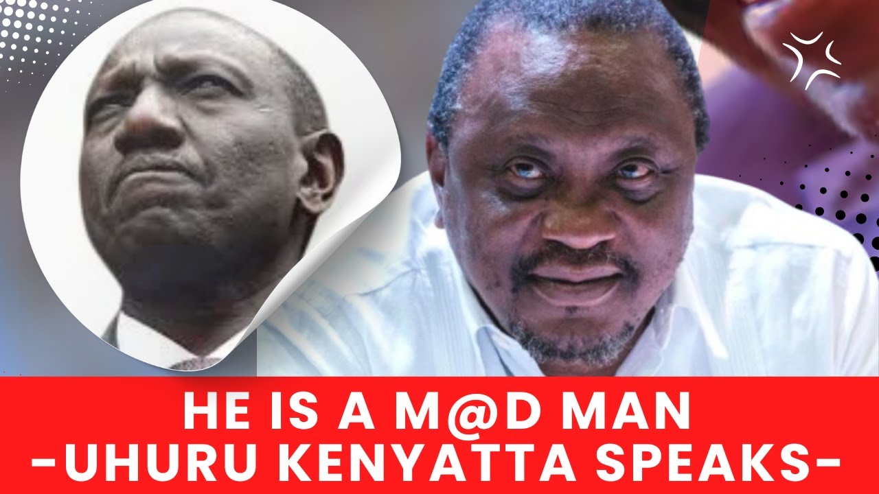 Uhuru Kenyatta Reacts to "M@D MAN MEME " // William Ruto Mad Man Epic ...