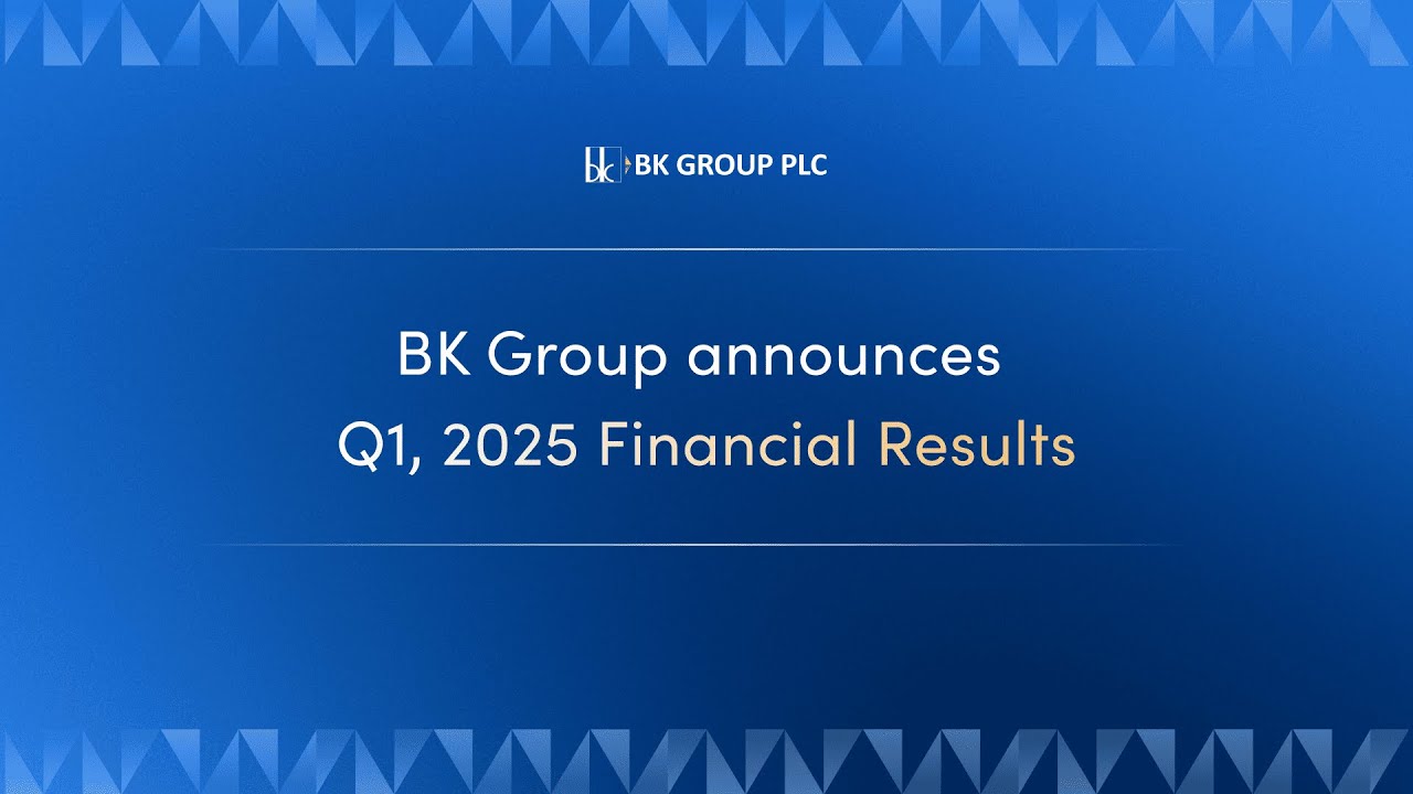 🔴 🏦 BK Group announces Q1 2025 Financial Results - YouTube