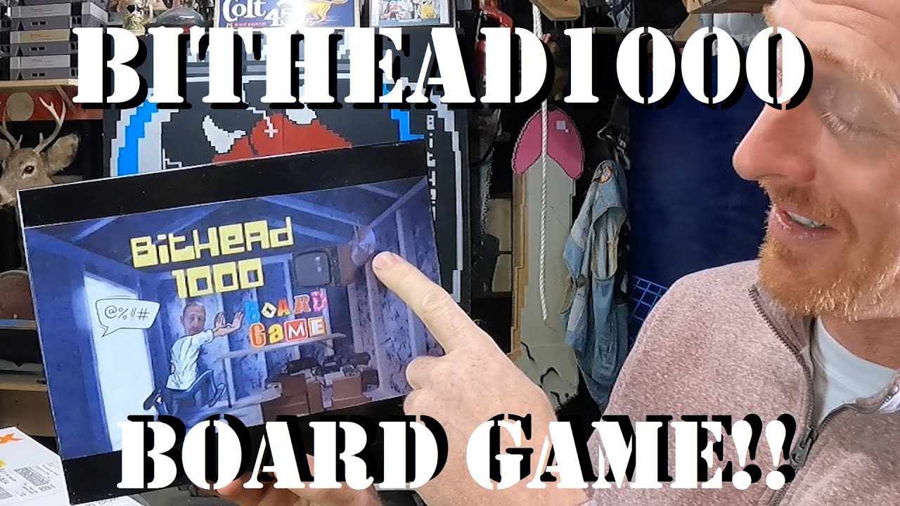 My Life is Complete!! The Bithead1000 Board Game!! - YouTube