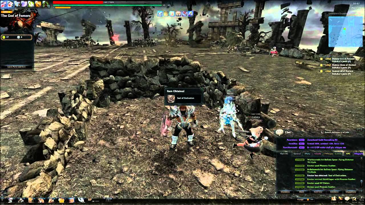 Vindictus: Ancient Elchulus - Cestus Karok Gameplay - YouTube