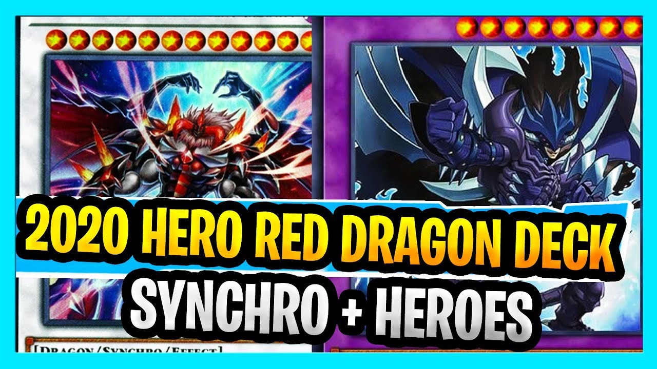 Hero Red Dragon Deck New Master Rule 2020 Ready Synchro Deck Profile ...