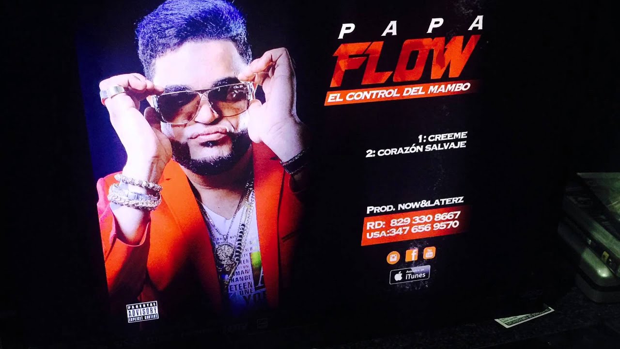 PAPA FLOW - CRÉEME (merengue urbano en vivo) - YouTube