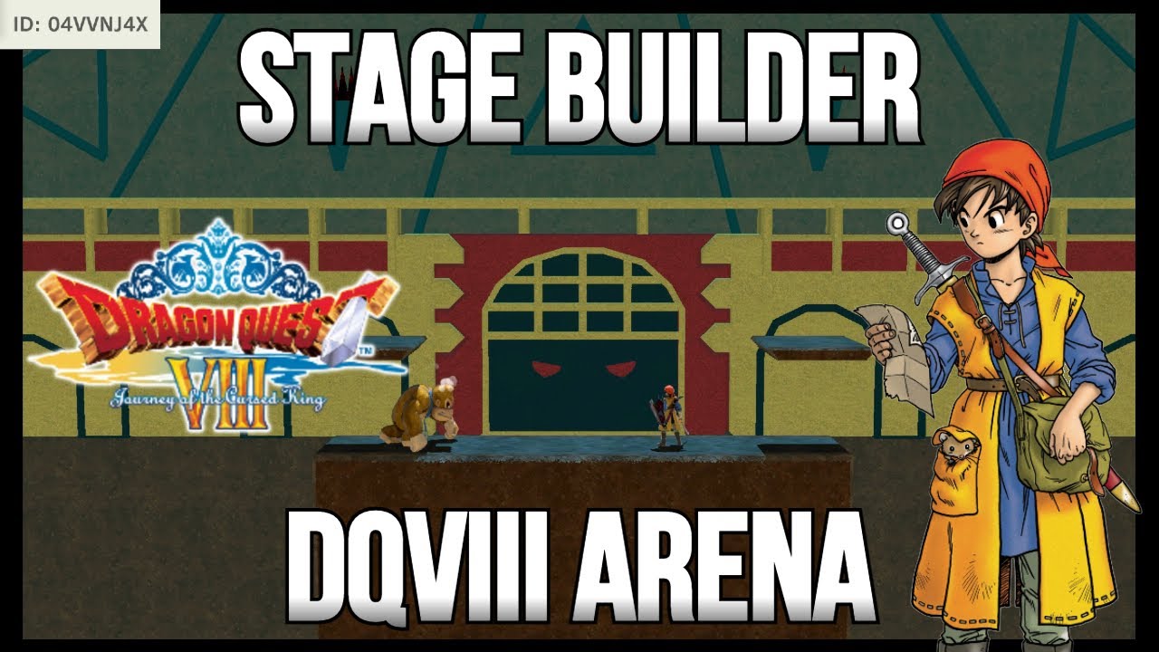 Super Smash Bros. Ultimate - Stage Builder - "Dragon Quest VIII Arena ...
